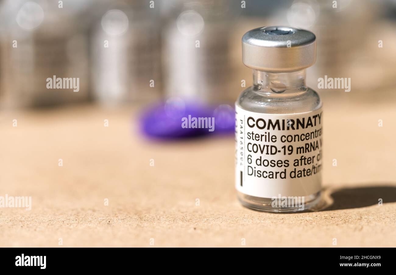 Certificate of the first vaccination with Pfizer–BioNTech COVID-19 ...