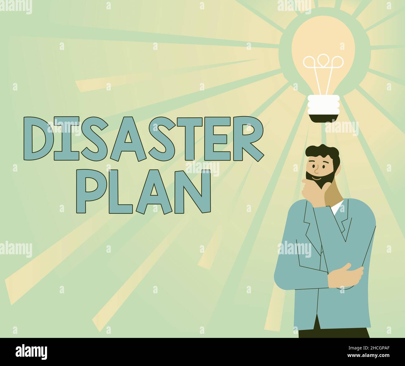 Hand writing sign Disaster Plan. Word Written on Respond to Emergency ...