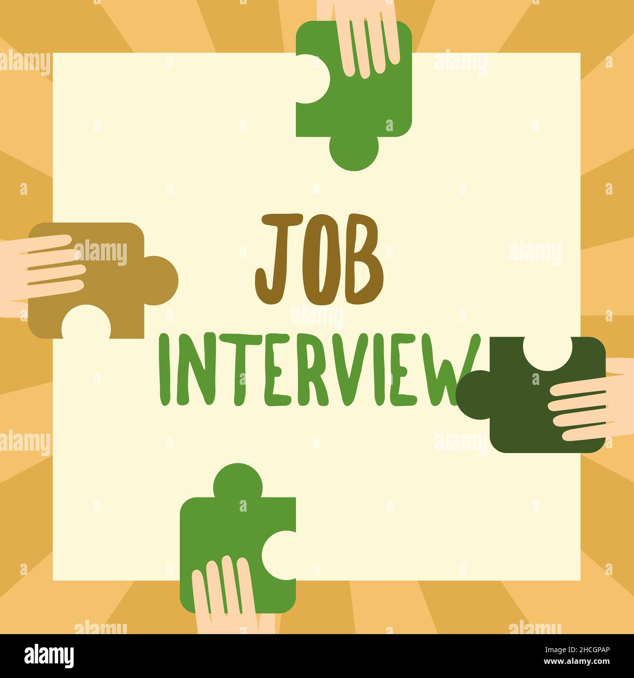 Text showing inspiration Job Interview. Word Written on Assessment ...