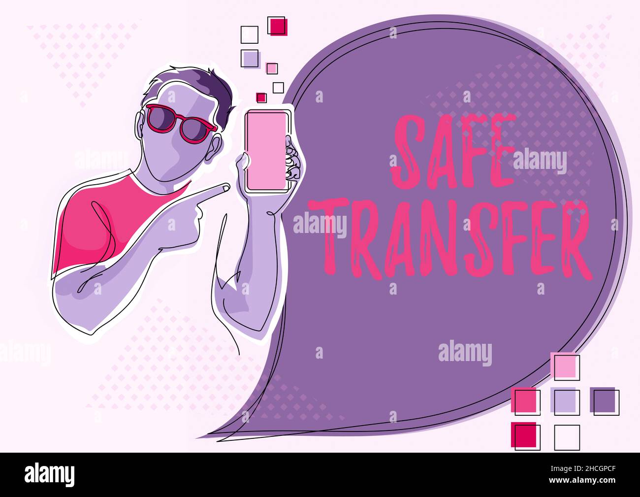 Inspiration showing sign Safe Transfer. Word for Wire Transfers ...