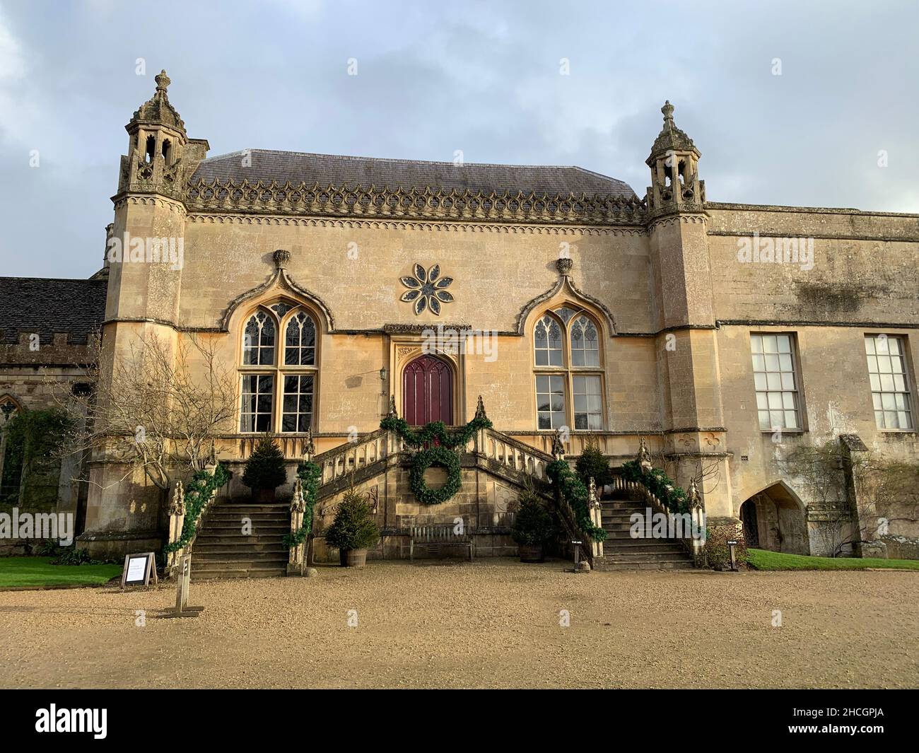 Stairs at Laycock Abbey Wiltshire UK staircase old style Hogwarts JK ...