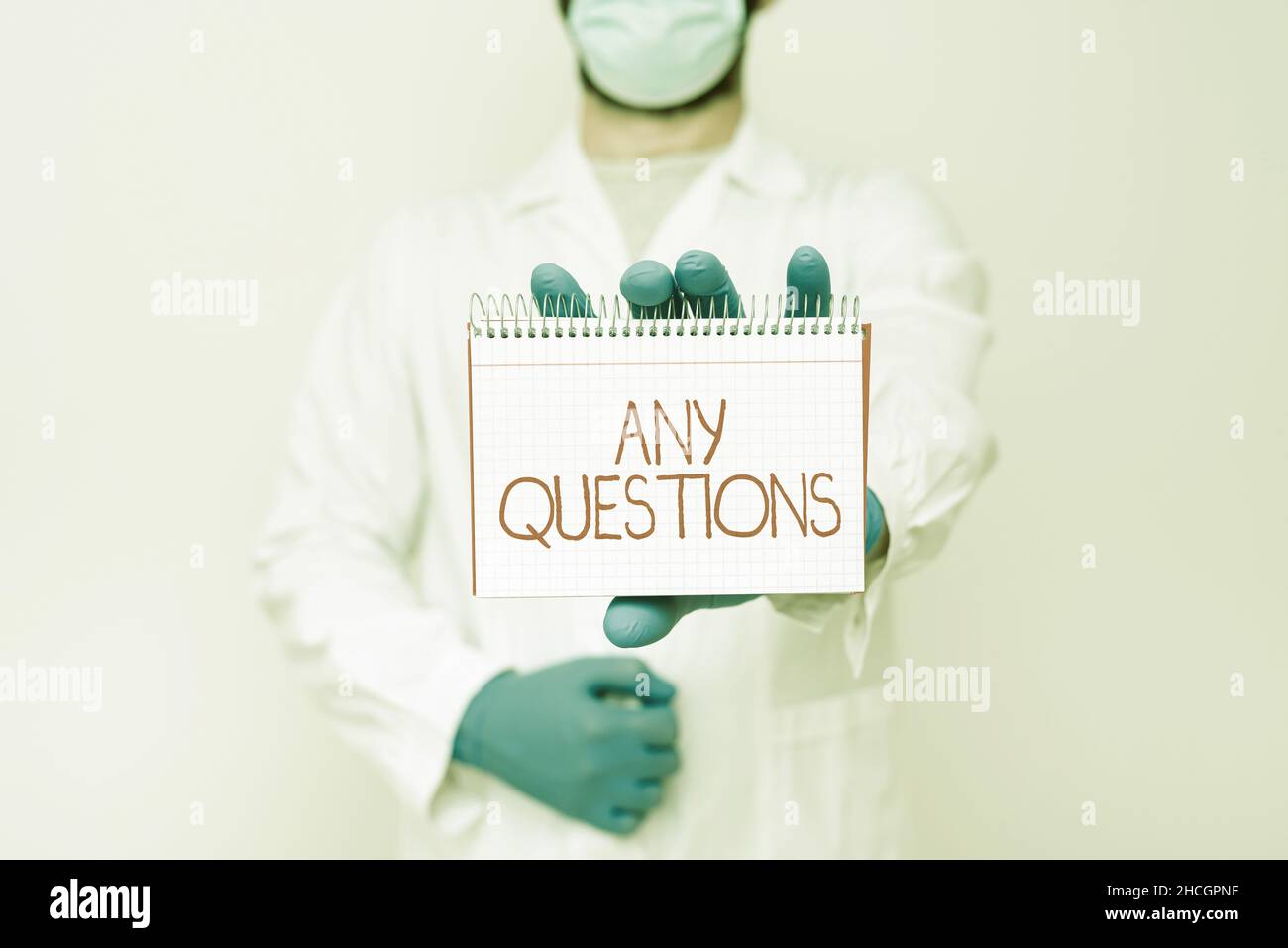 Sign displaying Any Questions. Business idea Clueless Blank face ...