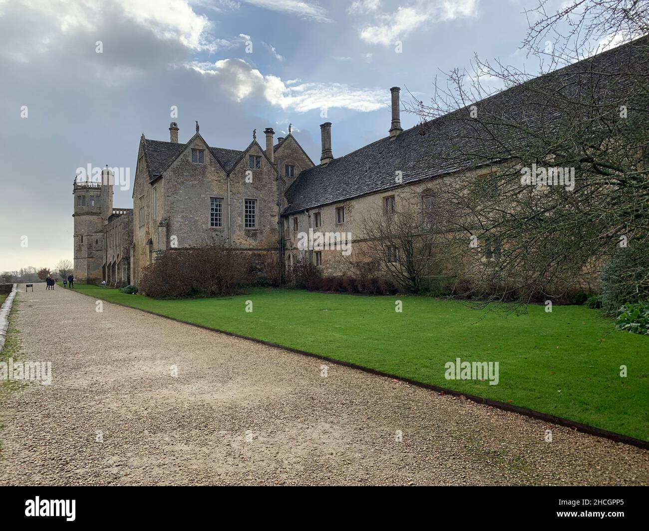 Laycock village and Laycock abbey Wiltshire UK Stock Photo - Alamy