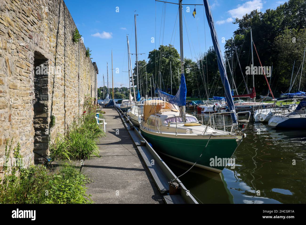 Essen, Ruhr area, North Rhine-Westphalia, Germany - sailing boats at ...
