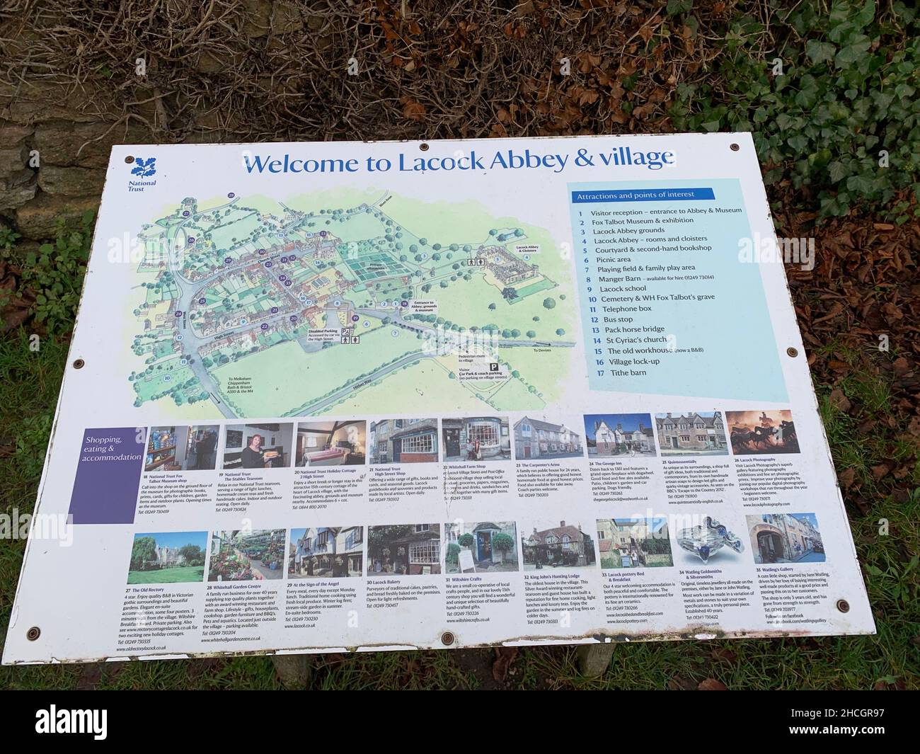 Laycock village and Laycock abbey Wiltshire UK Stock Photo - Alamy