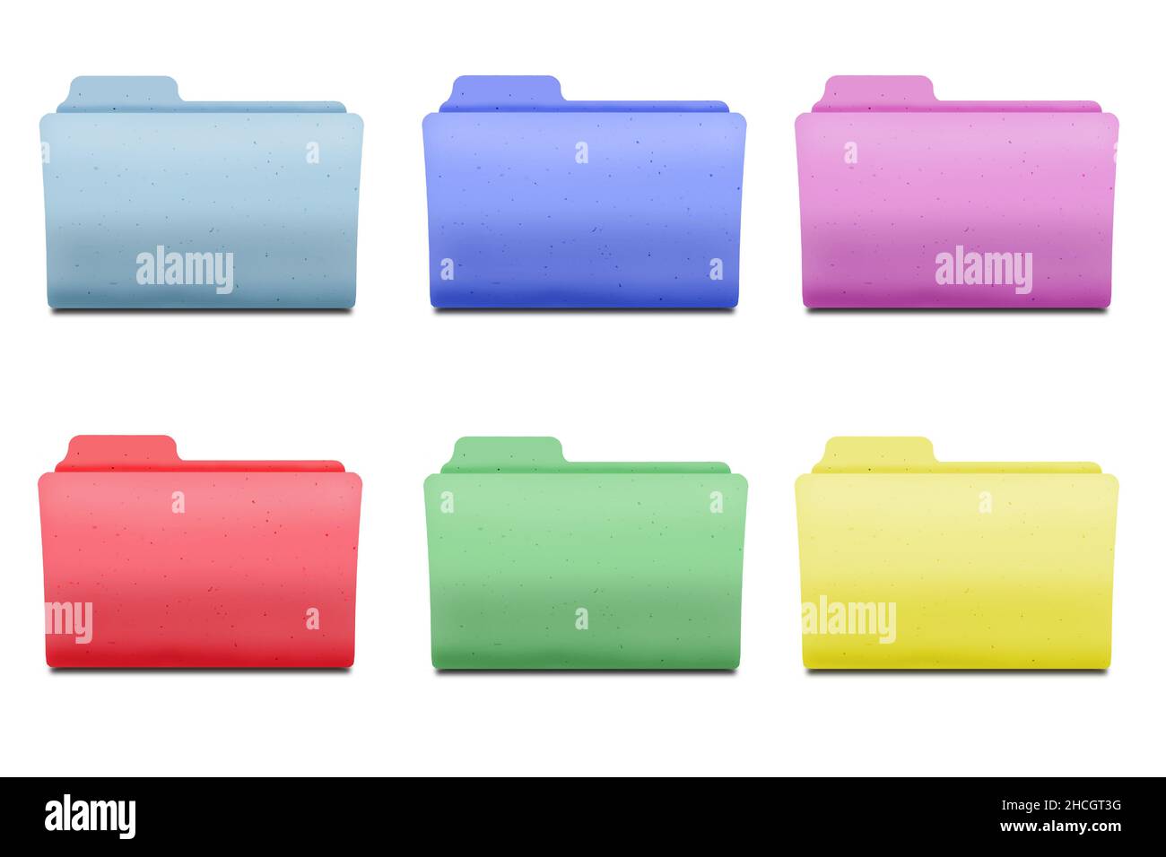 Minimal design, folder of computer Stock Photo - Alamy