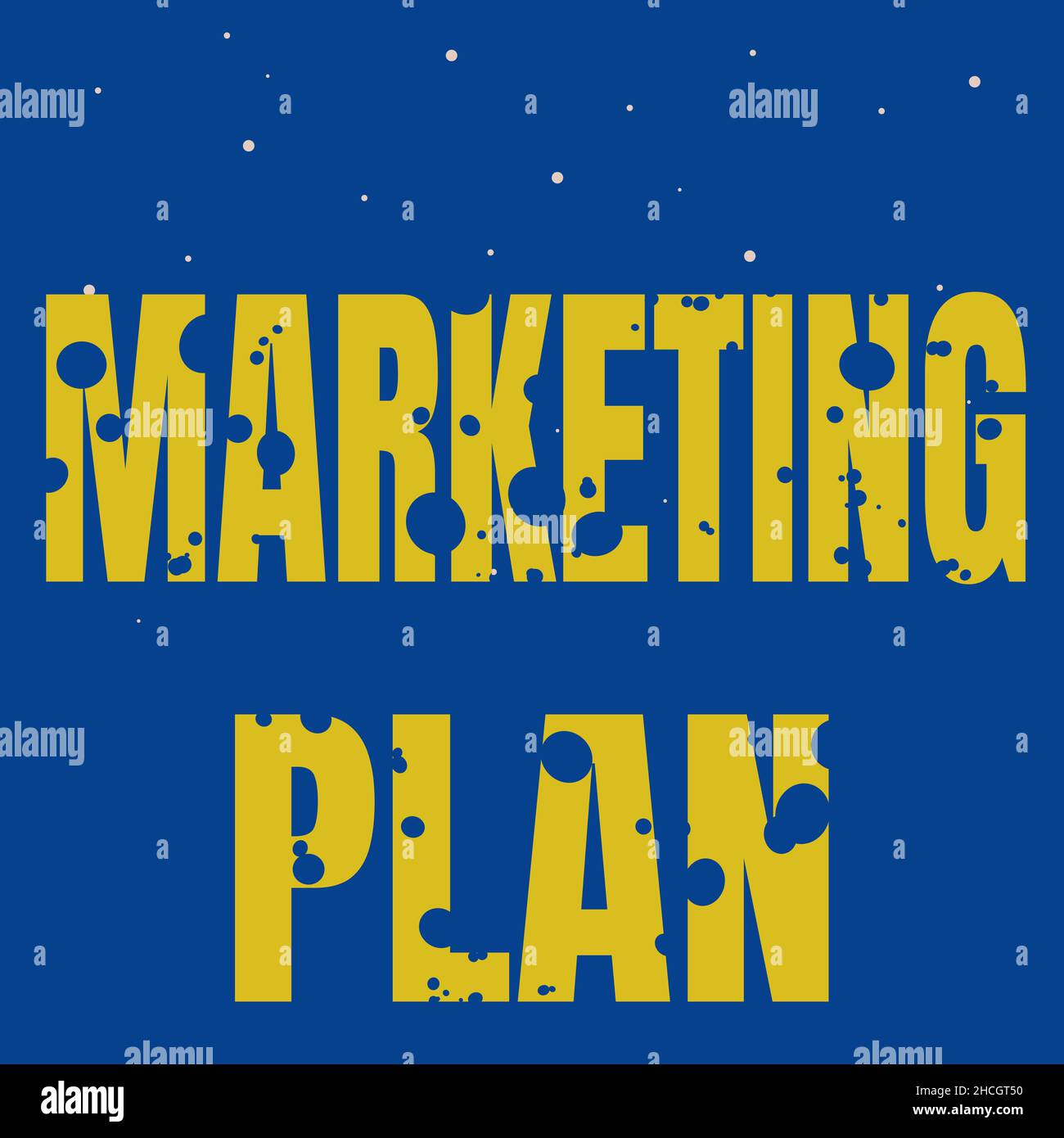 Text caption presenting Marketing Plan. Business idea overall business ...