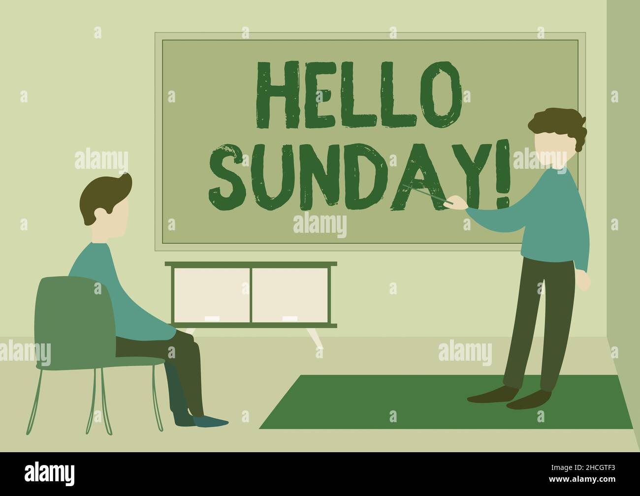 Inspiration showing sign Hello Sunday. Business showcase inspired ...