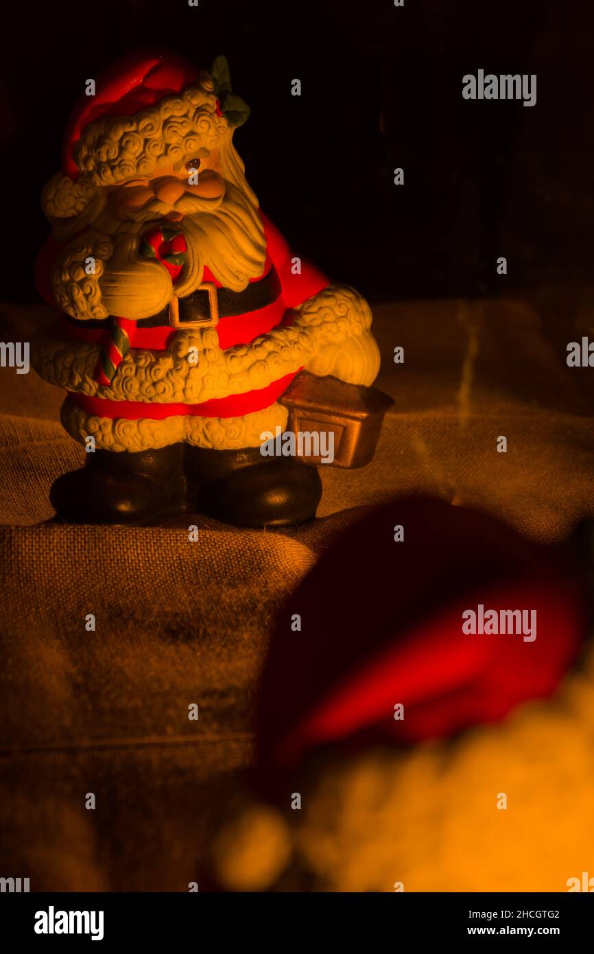 Portrait santa claus winking hi-res stock photography and images - Alamy