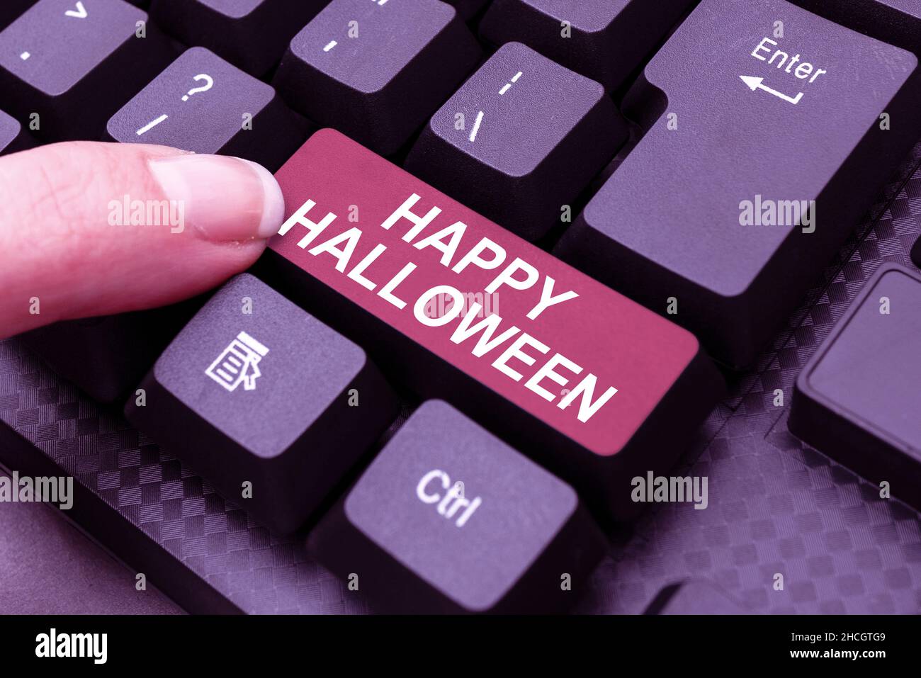 Typing word devil hi-res stock photography and images - Alamy