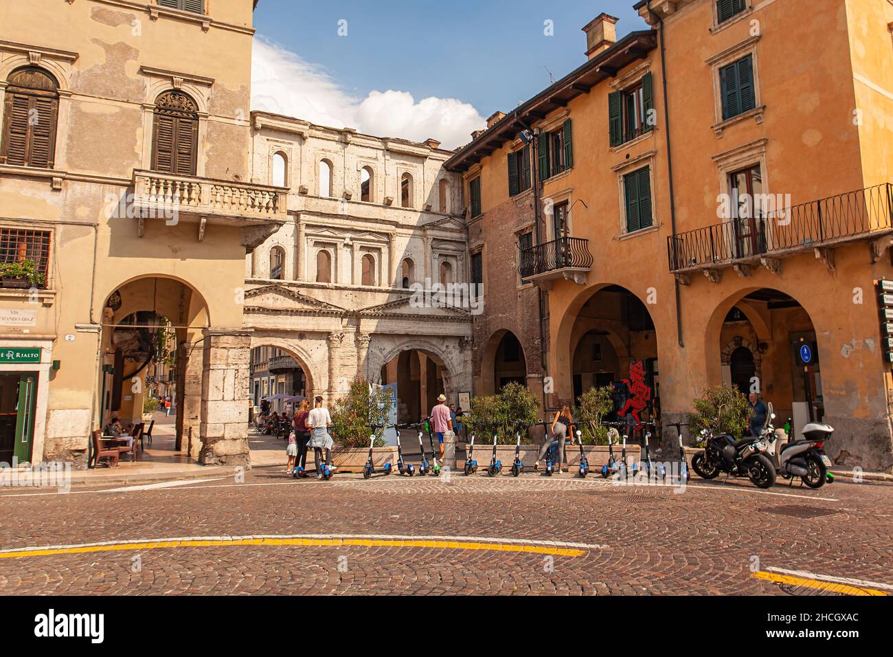 Porta verona hi-res stock photography and images - Alamy