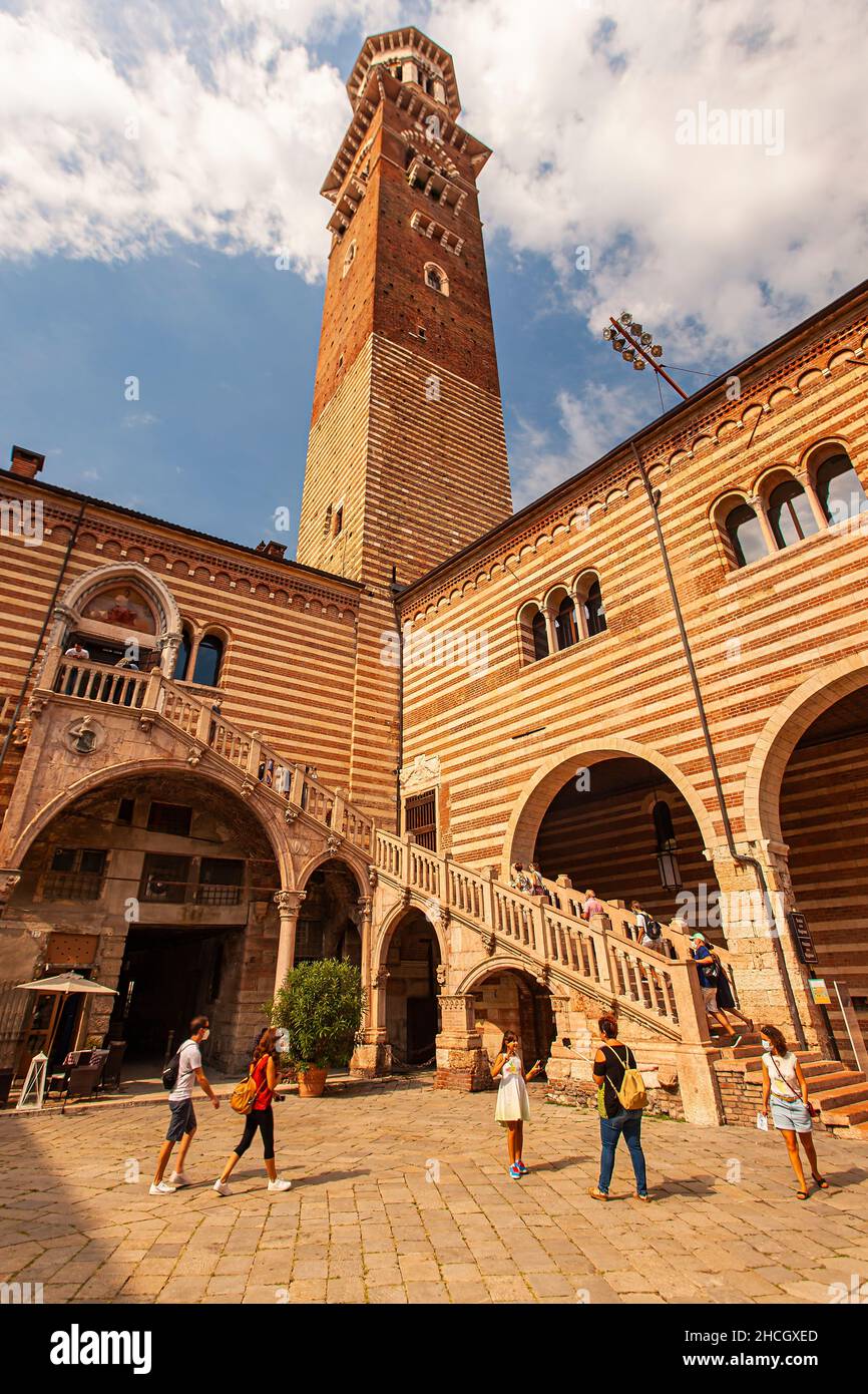 Renaissance palace of verona hi-res stock photography and images - Alamy