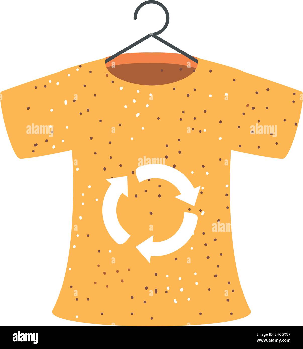 Clothing recycling icon Stock Vector Images - Alamy