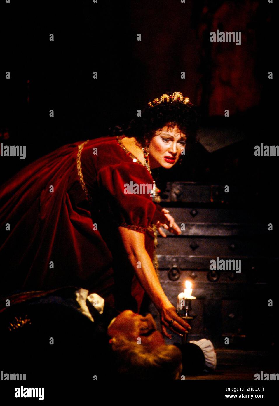 Act 2: Silvano Carroli (Baron Scarpia), Elizabeth Holleque (Floria ...
