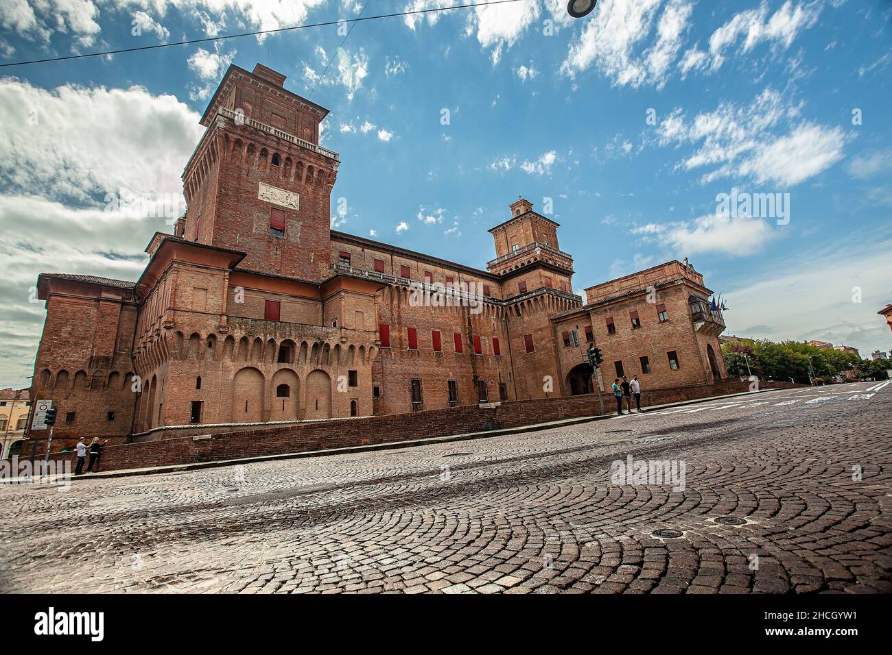 Estense castle ferrara emilia romagna hi-res stock photography and ...