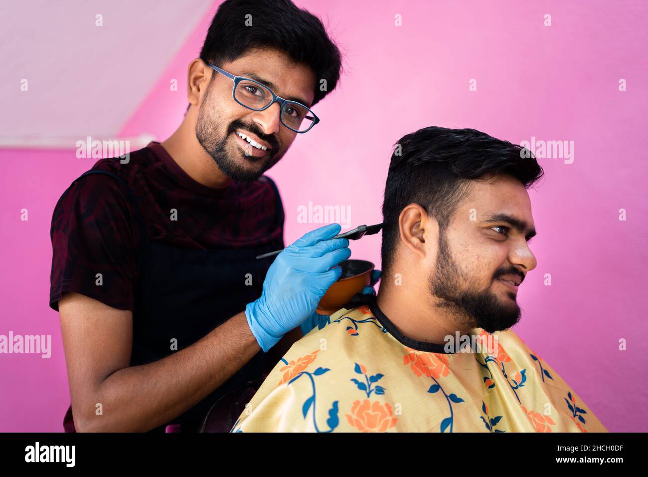 Haircare dye hi-res stock photography and images - Alamy