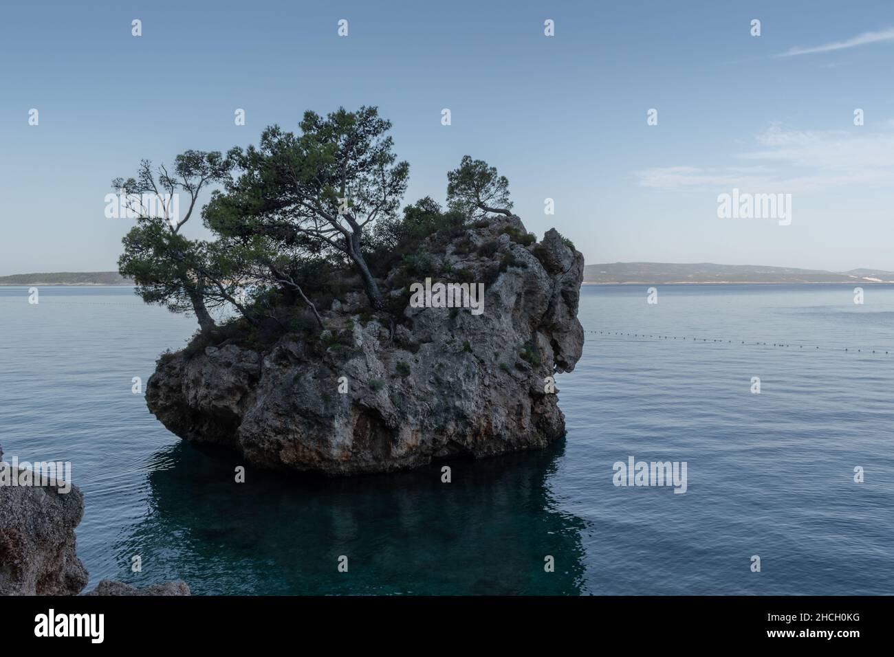 The symbol of Brela is "Kamen Brela" (Brela Stone), a small rock island ...