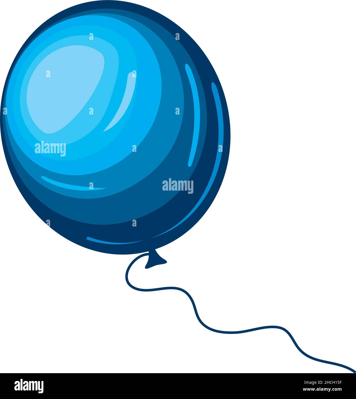 blue balloon icon Stock Vector Image & Art - Alamy