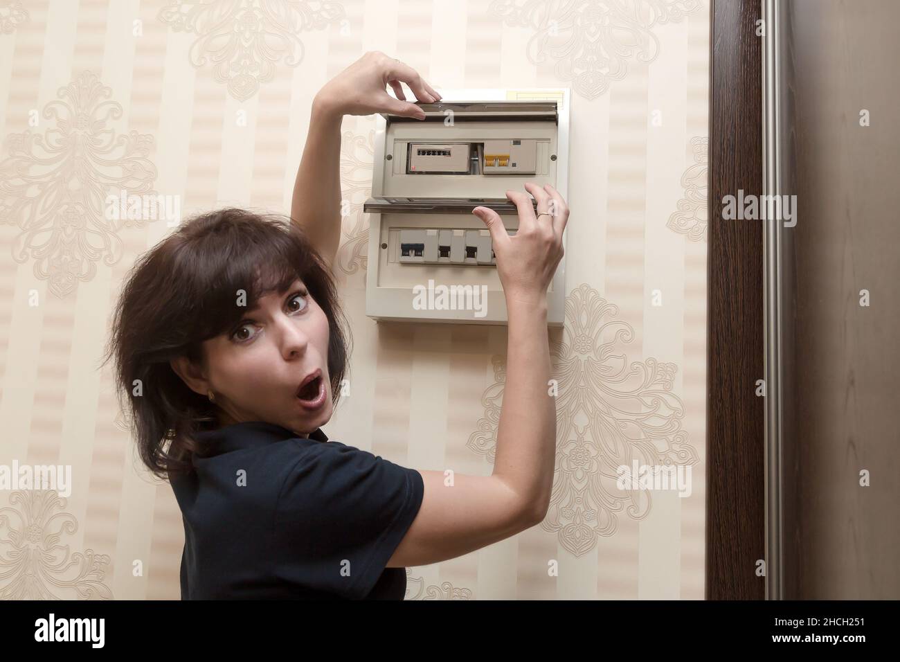 High voltage switch room electricity hi-res stock photography and ...