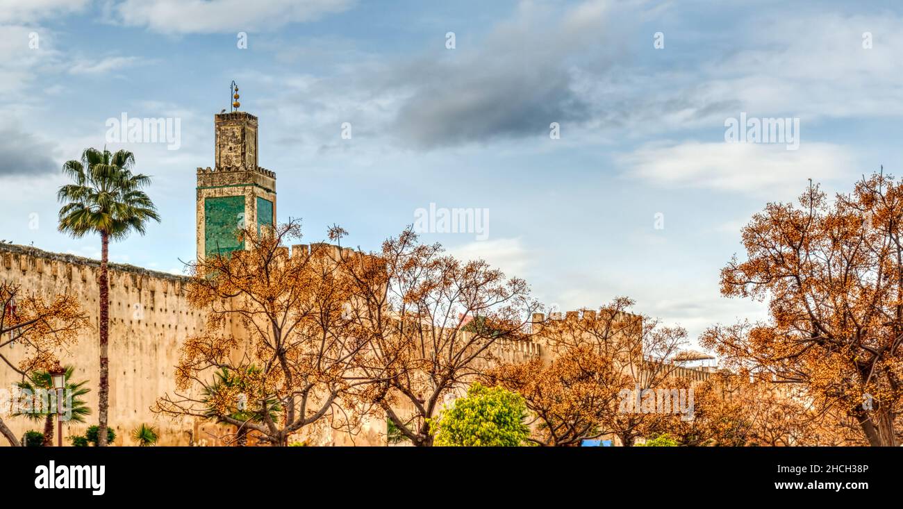 Meknes landmarks, Morocco Stock Photo - Alamy