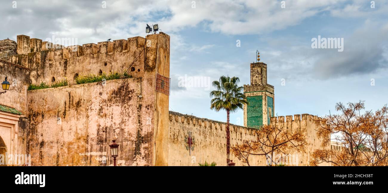Meknes landmarks, Morocco Stock Photo - Alamy