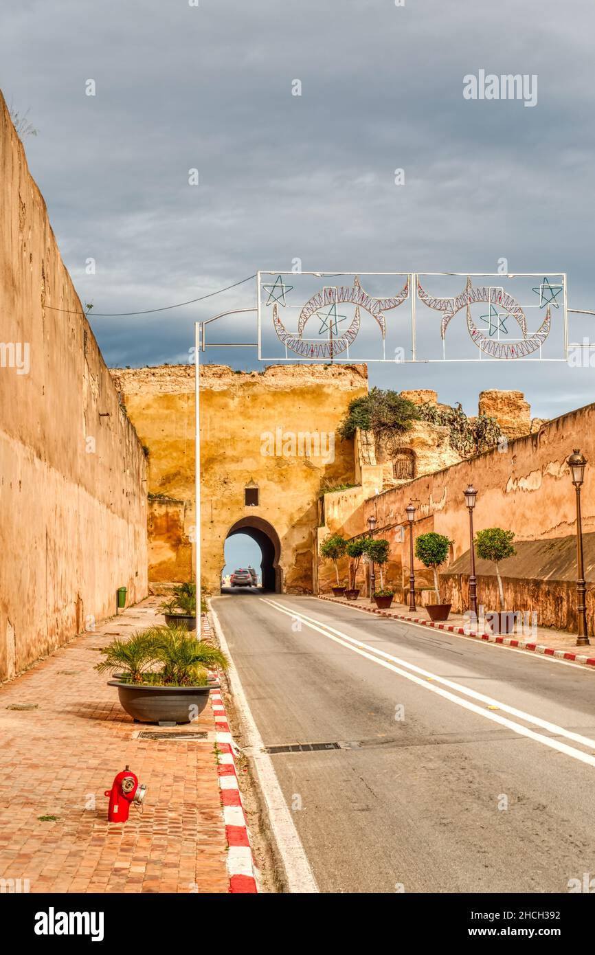 Meknes landmarks, Morocco Stock Photo - Alamy