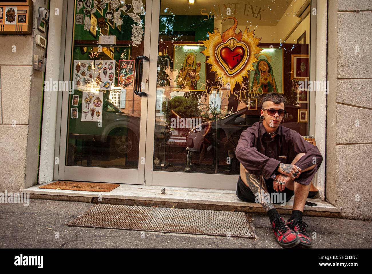 Punk boy hi-res stock photography and images - Alamy