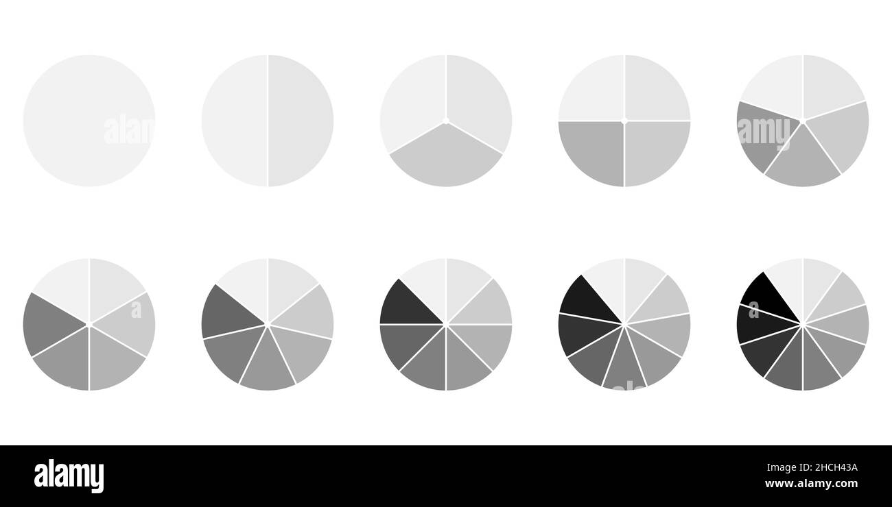 Segmented infographic Cut Out Stock Images & Pictures - Alamy