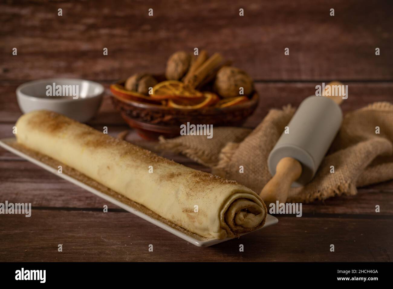 White sugar prepare bakery hi-res stock photography and images - Alamy