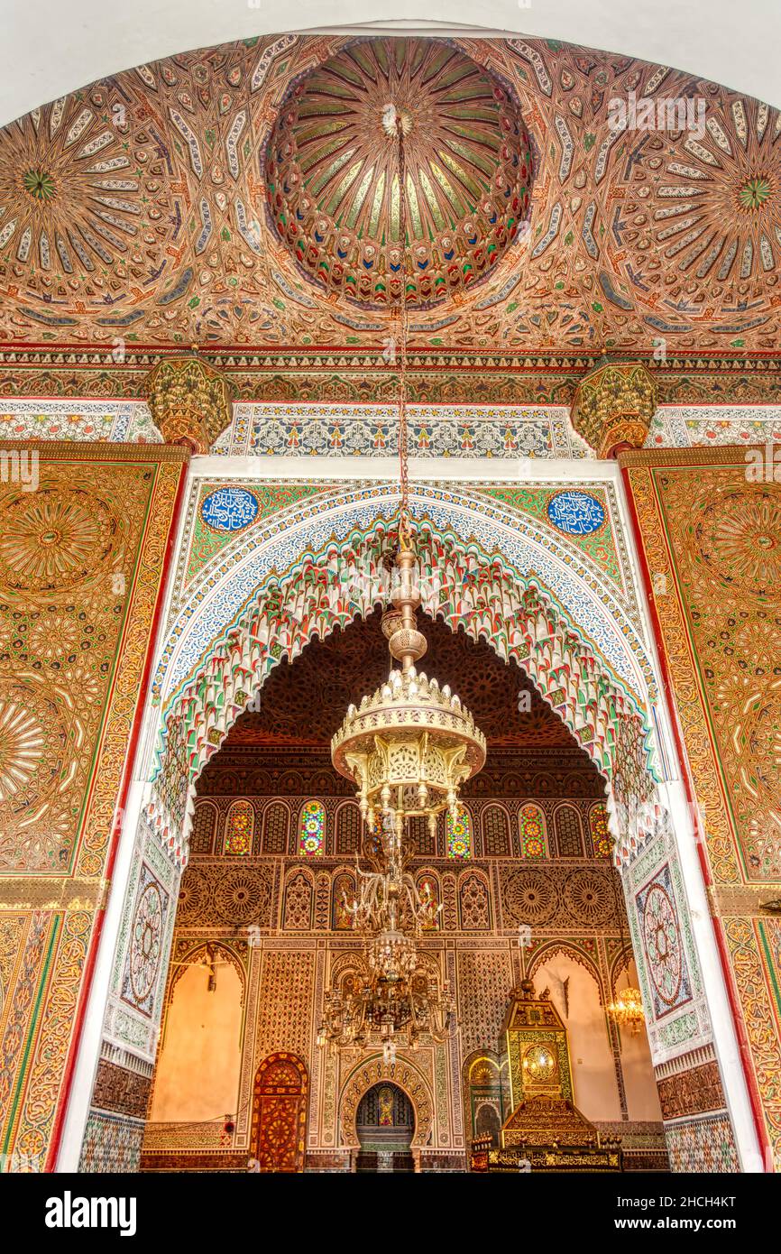 Fes Landmarks, Morocco Stock Photo - Alamy