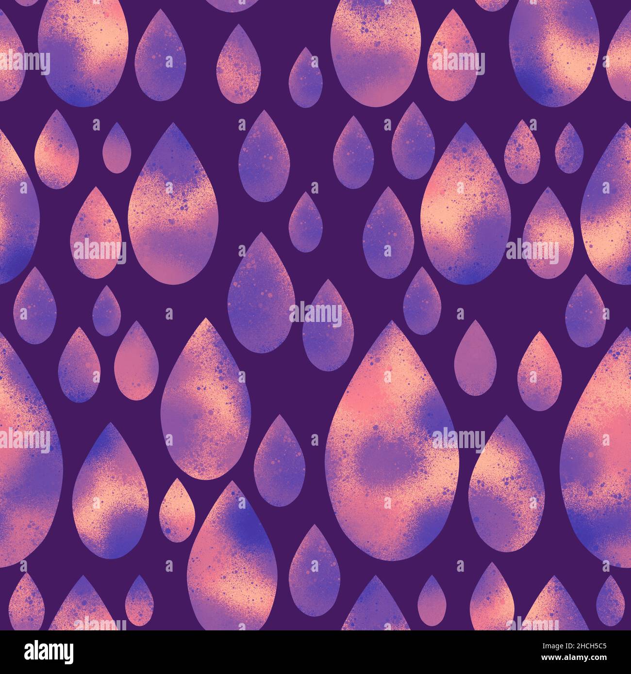 Seamless rain water drops pattern for fabrics and textiles and linens ...