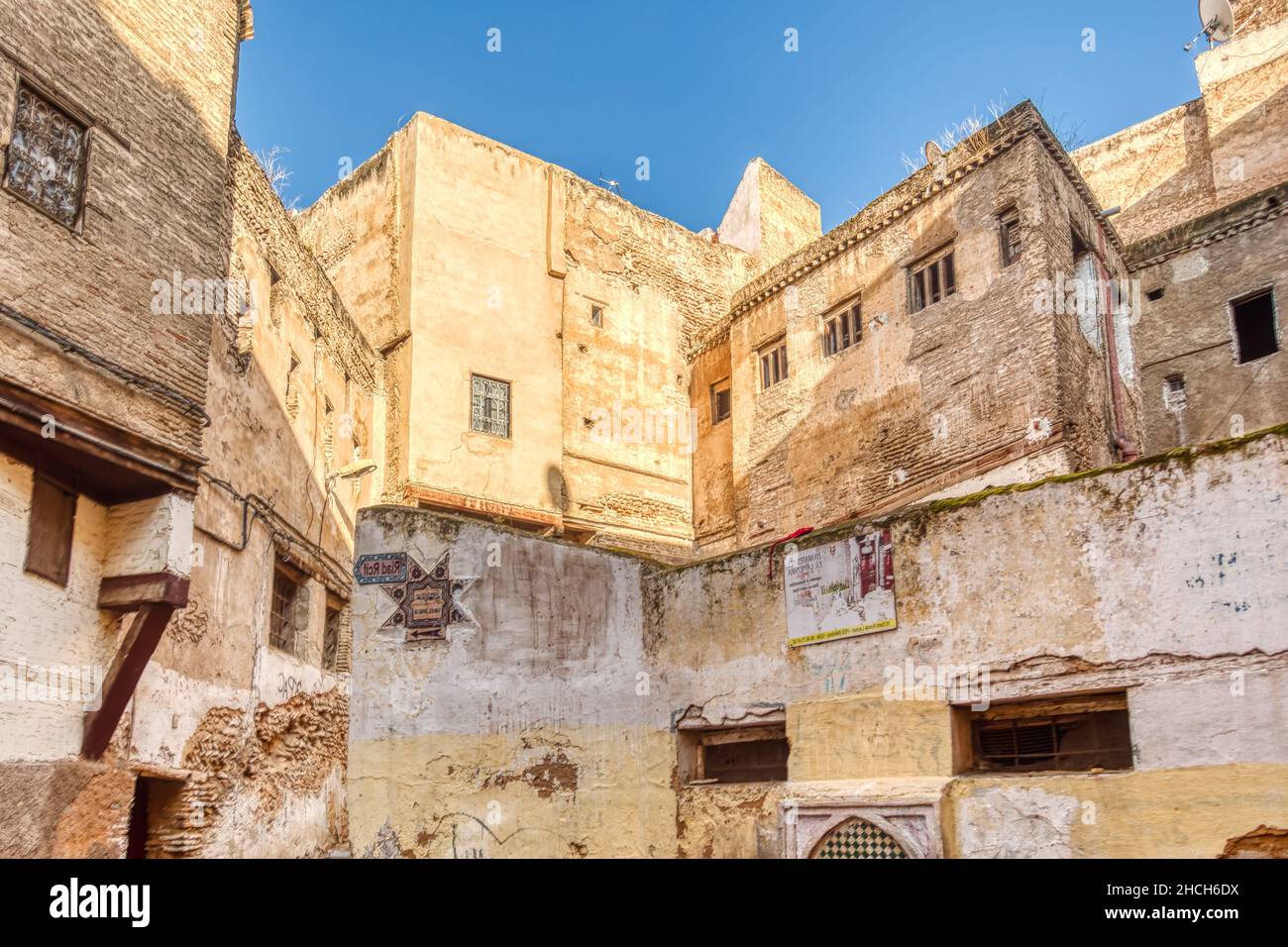 Fes Landmarks, Morocco Stock Photo - Alamy
