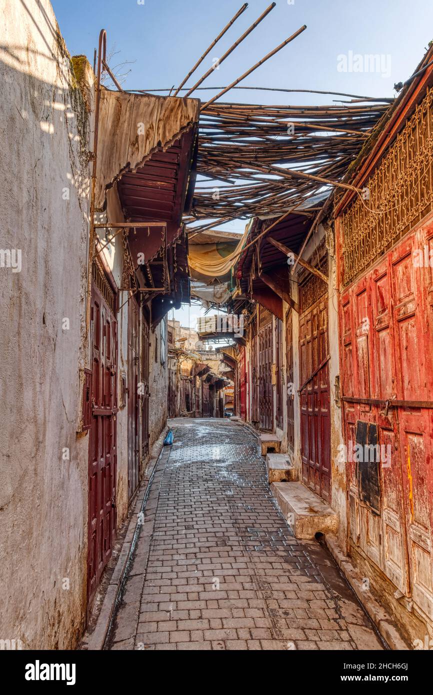 Fes Landmarks, Morocco Stock Photo - Alamy