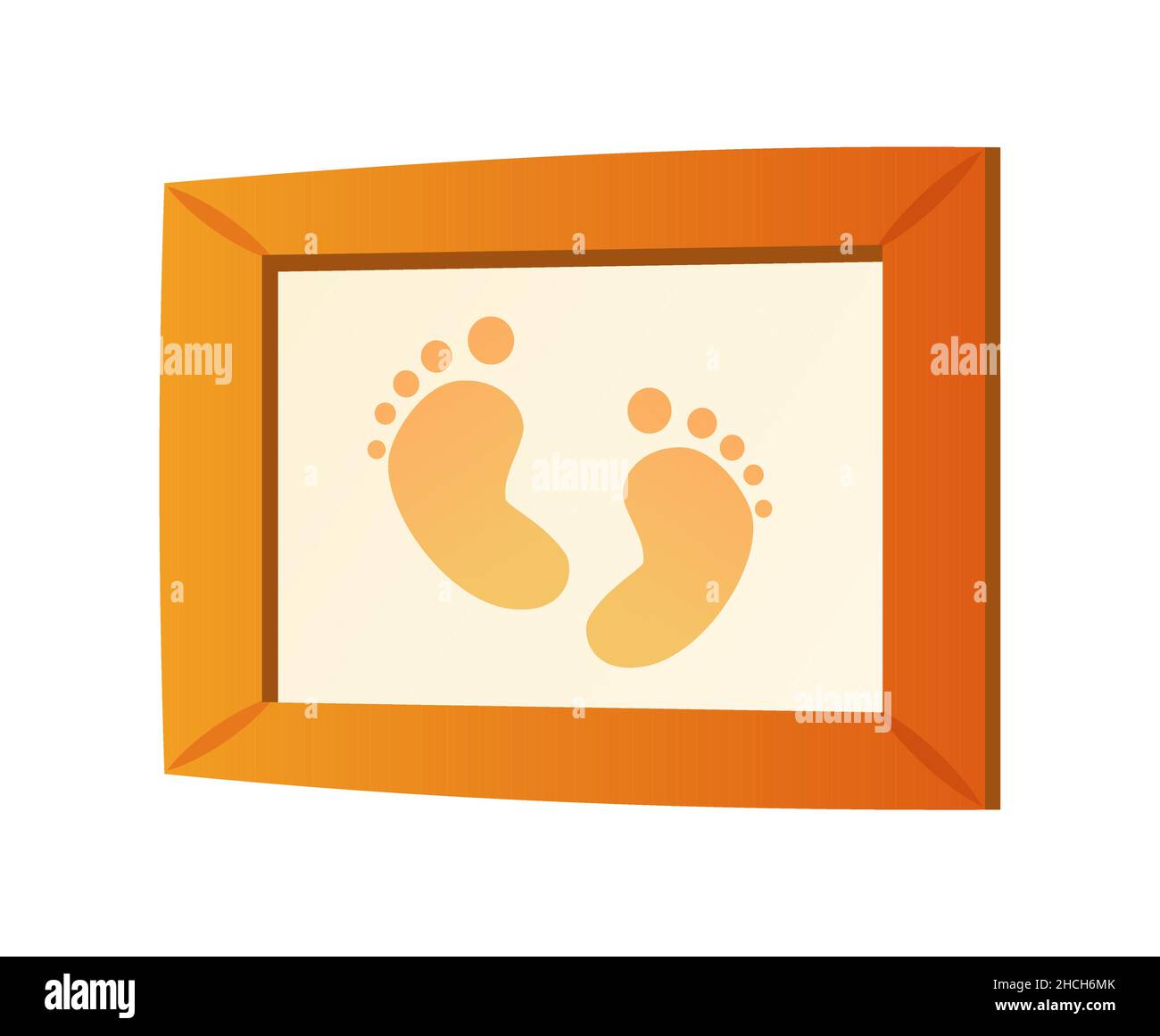 The first footstep Stock Vector Images - Alamy