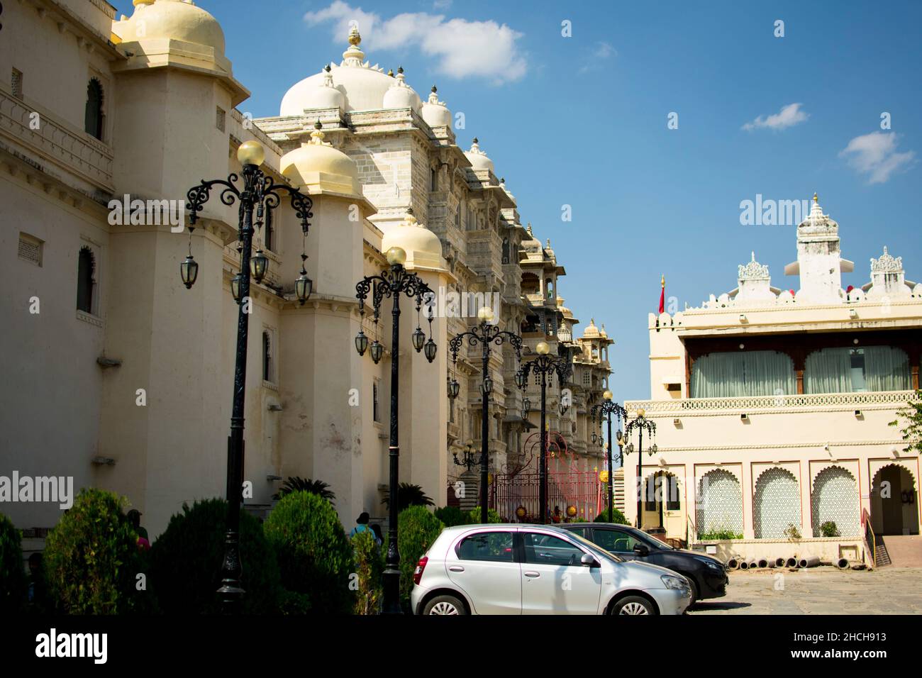 the beautiful architecture of udaipur city palace Stock Photo - Alamy