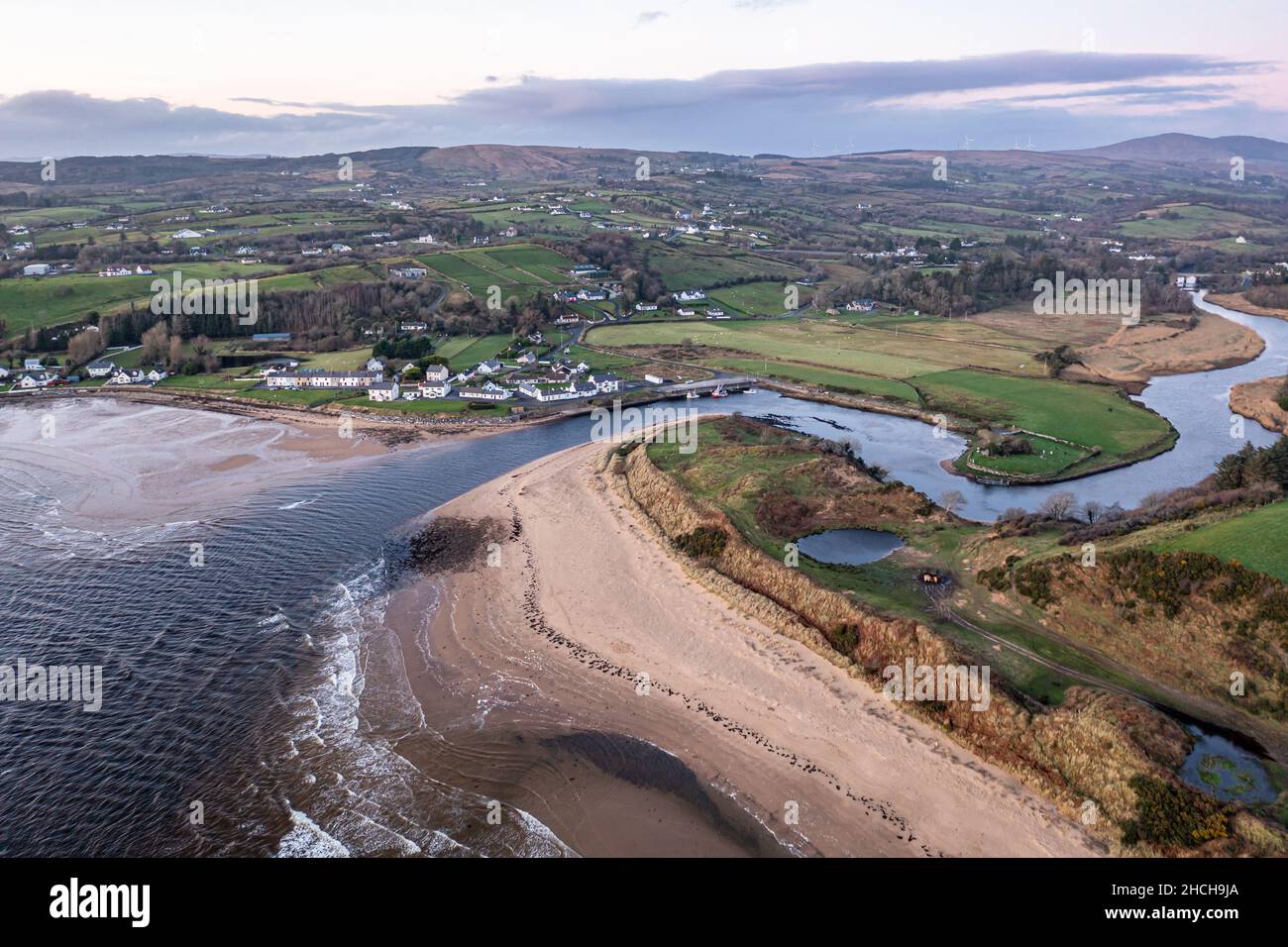 Donegal town aerial hi-res stock photography and images - Alamy
