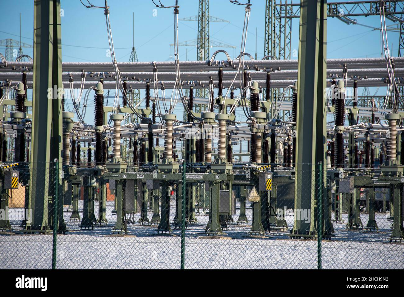 Wolmirstedt substation hi-res stock photography and images - Alamy