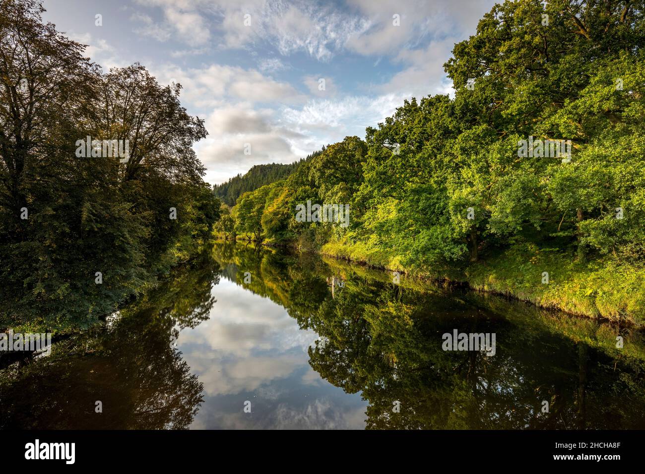 Betws Y Coed; Afon Conwy; Wales Stock Photo - Alamy