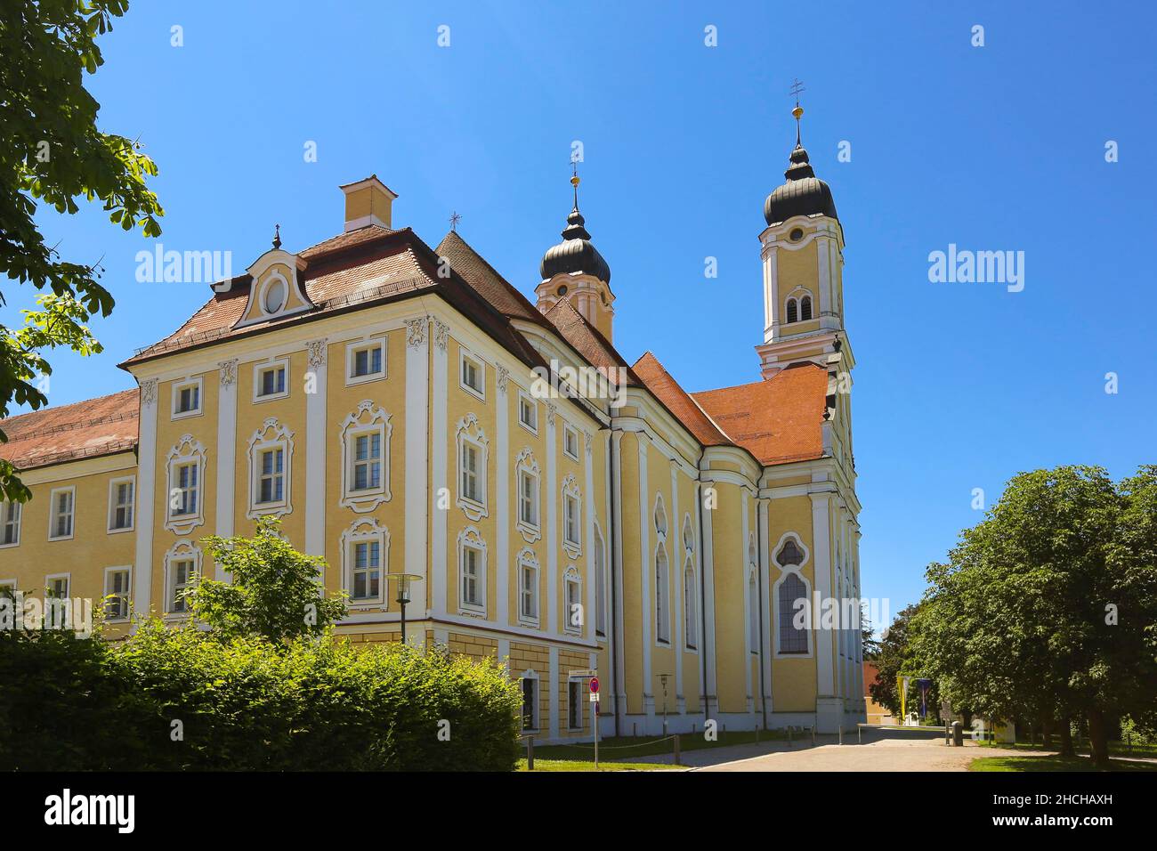 Roggenburg Monastery, monastery church of the Assumption of the Virgin ...