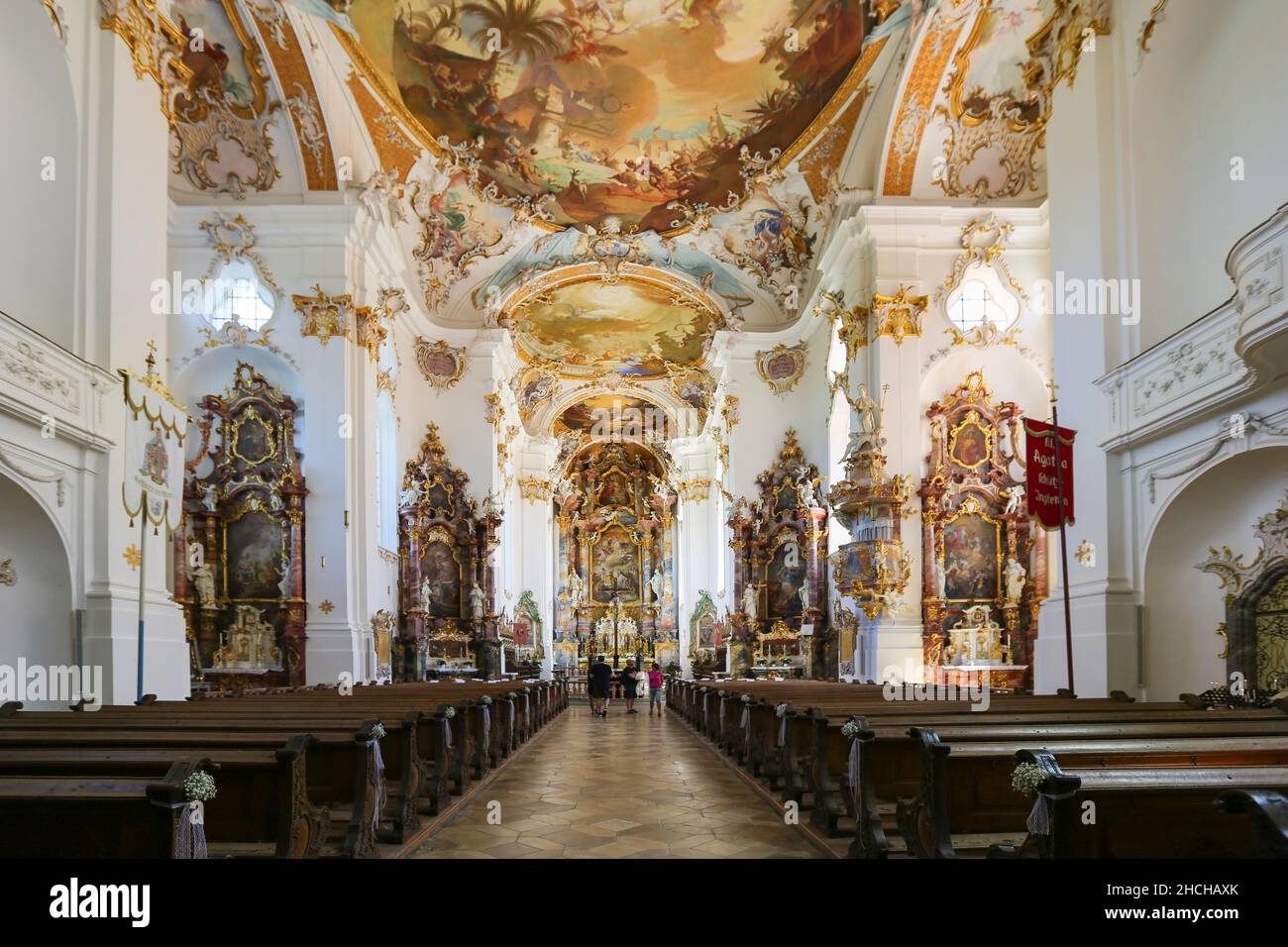 Roggenburg Monastery, monastery church of the Assumption of the Virgin ...
