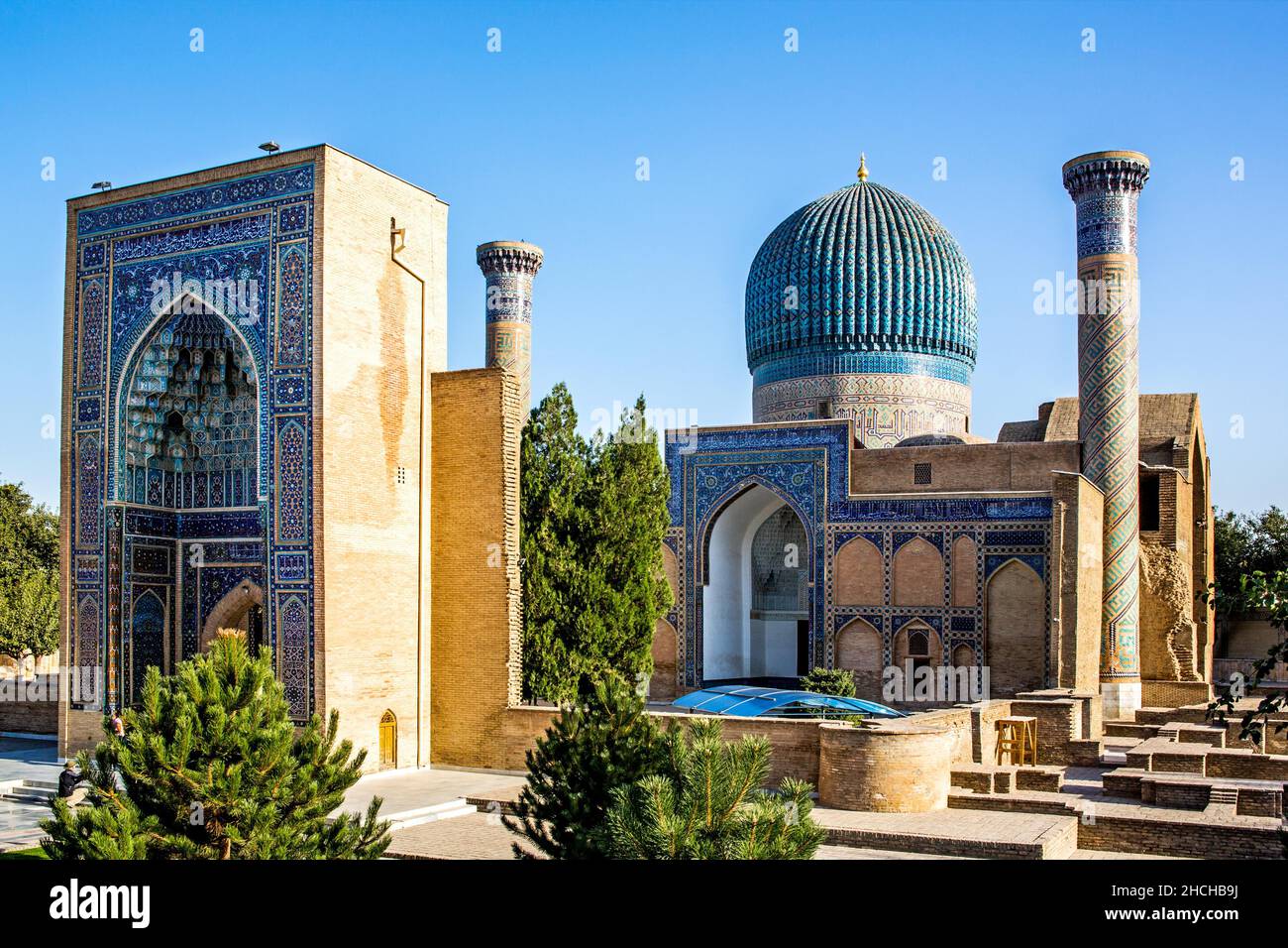 Gur-Emir Mausoleum, Timurid Tomb, Samarkand, Uzbekistan, Samarkand ...