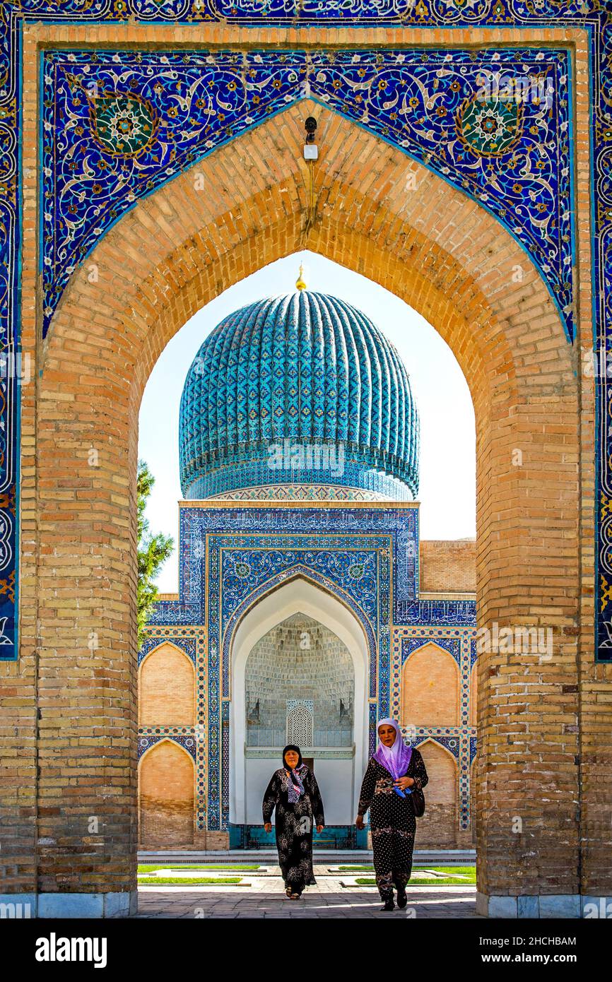 Gur-Emir Mausoleum, Timurid Tomb, Samarkand, Uzbekistan, Samarkand ...