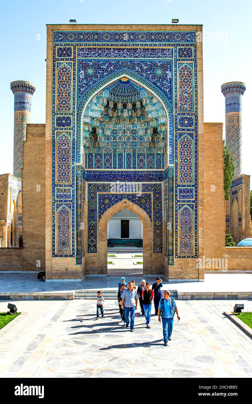 Gur-Emir Mausoleum, Timurid Tomb, Samarkand, Uzbekistan, Samarkand ...