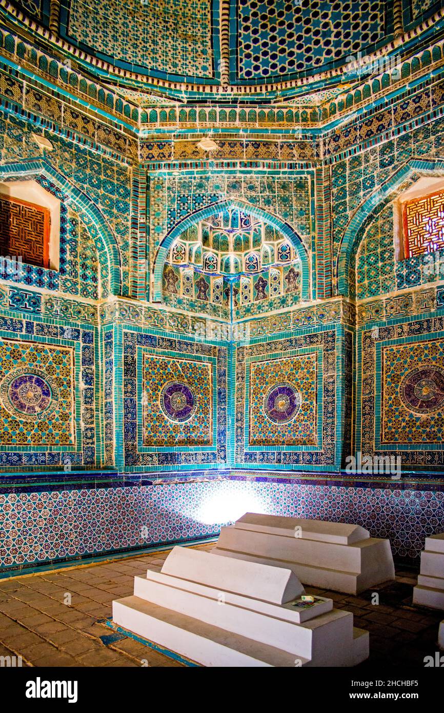 Shodi Mulkaka and Shirin Bika Aka Mausoleums, Shohizinda, Tomb Street ...