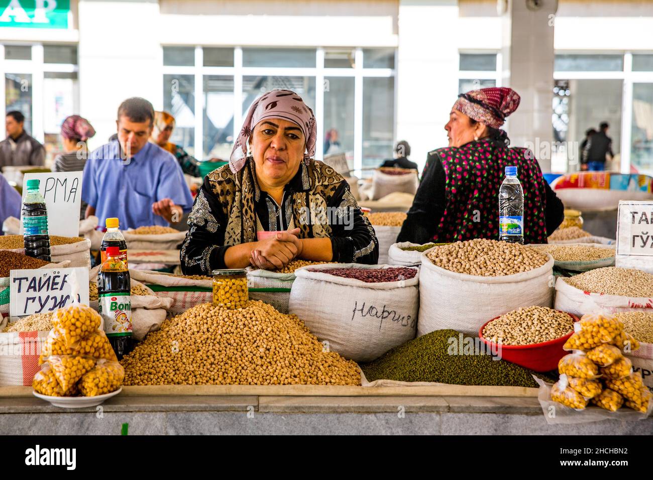 Siab Bazaar, typical oriental, Samarkand, Uzbekistan, Samarkand ...