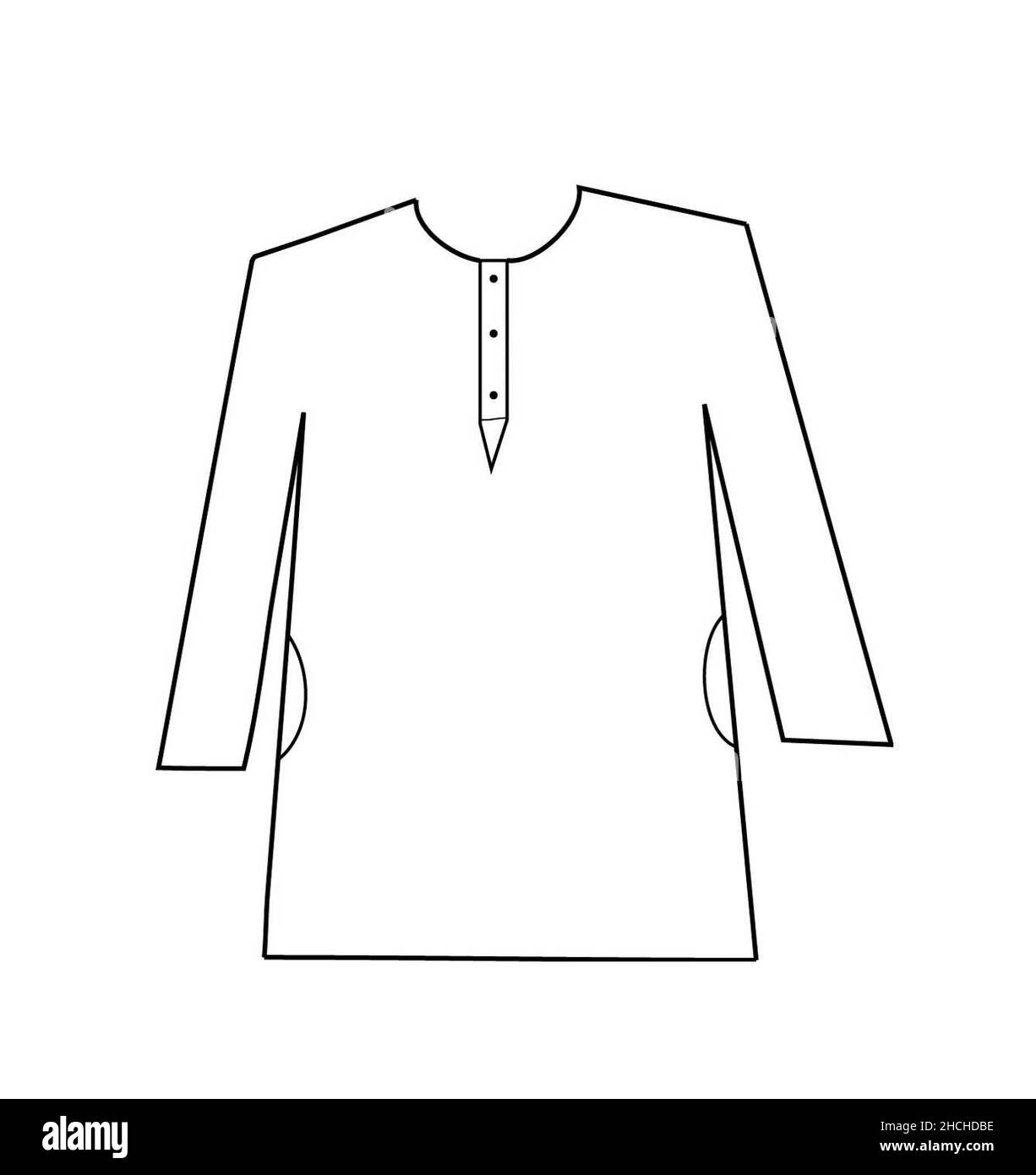 Kurta Black and White Stock Photos & Images - Alamy