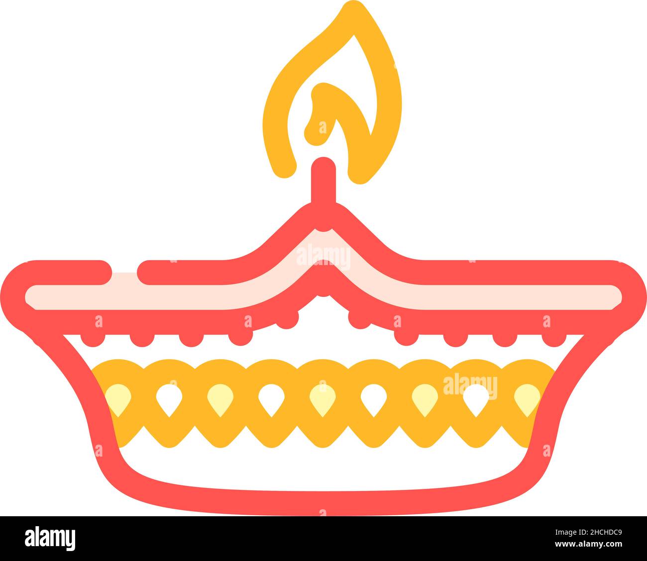 diwali holiday color icon vector illustration Stock Vector Image & Art ...