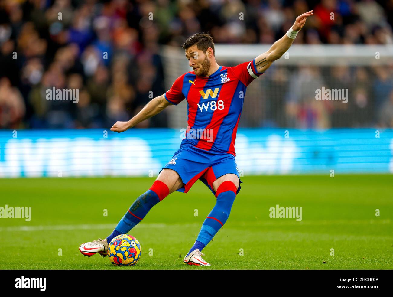 Crystal Palace's Joel Ward in action during the Premier League match at ...
