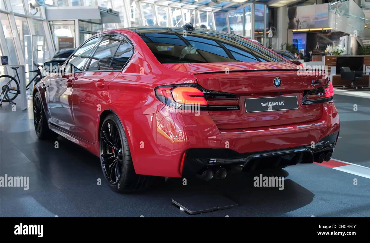 BMW M5 Competition - Luxurious Car Exterior With Elegant Sport Elements ...