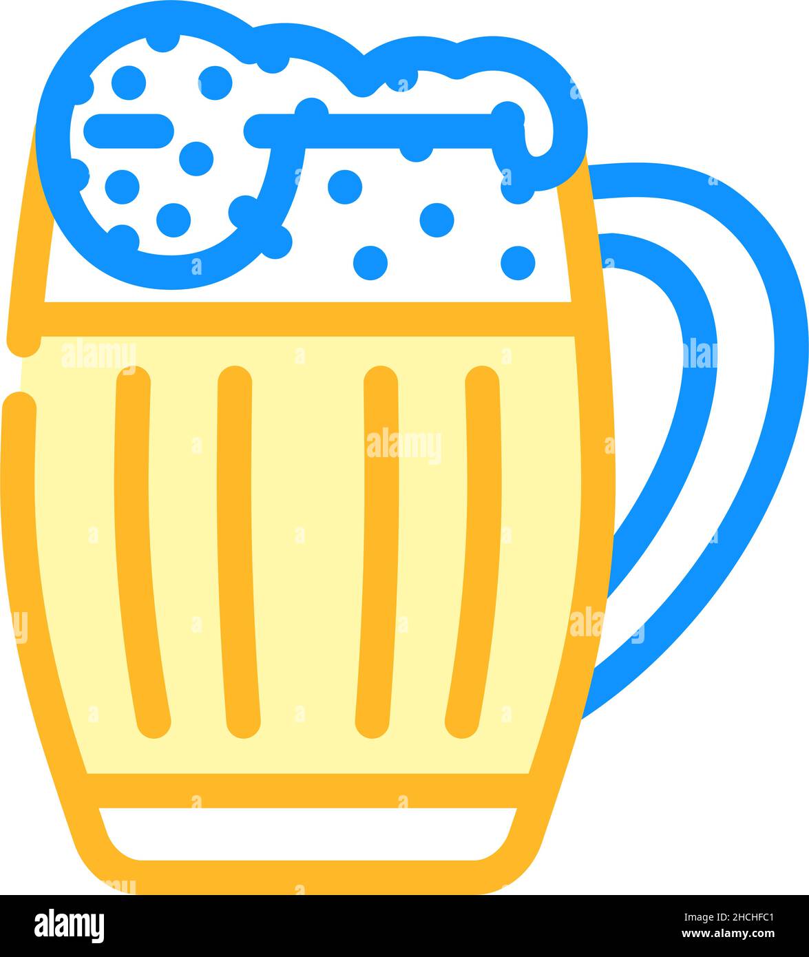 oktober fest color icon vector illustration Stock Vector Image & Art ...